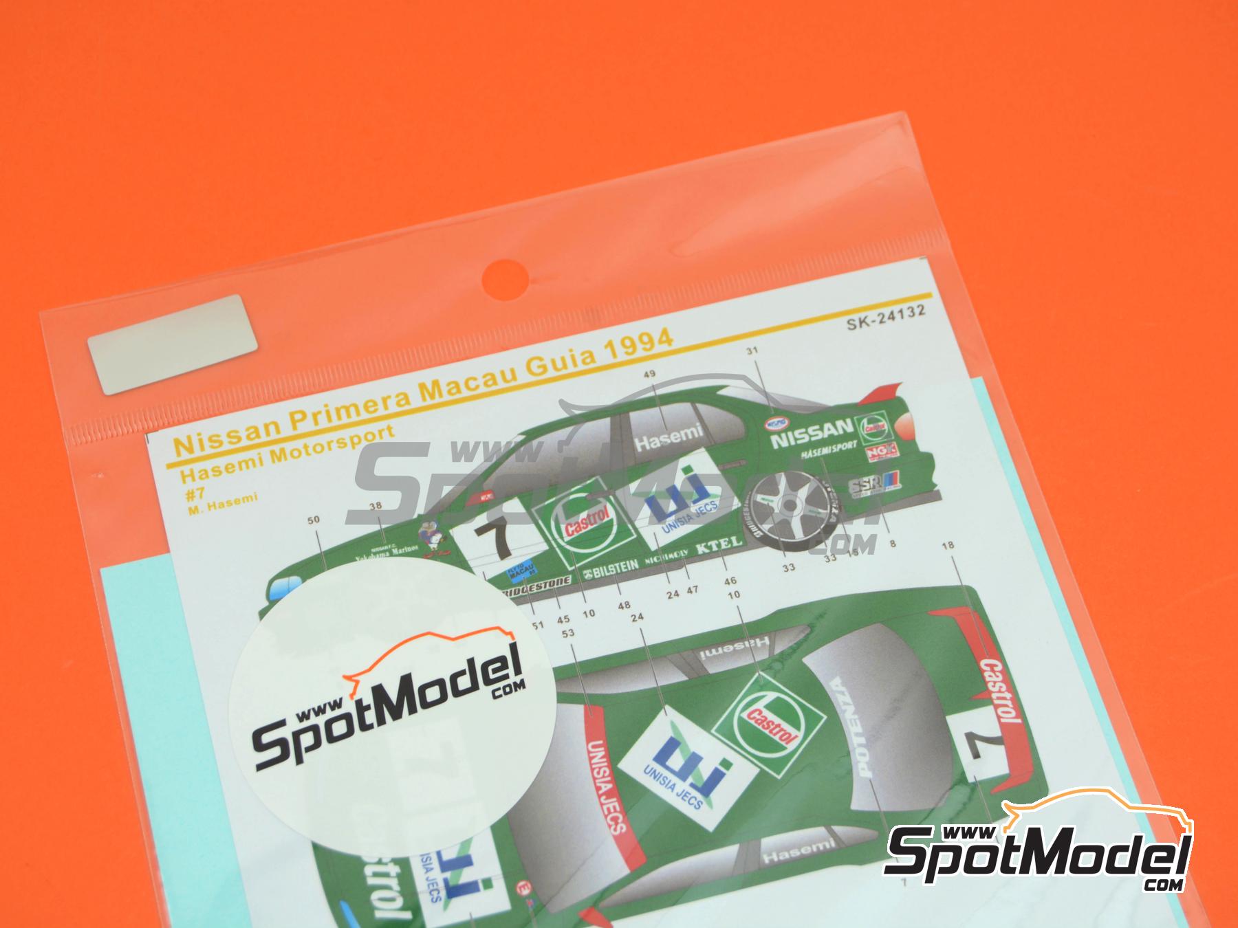 SK Decals SK24132: Marking / livery 1/24 scale - Nissan SK Decals SK24132: Marking / livery 1/24 scale - Nissan